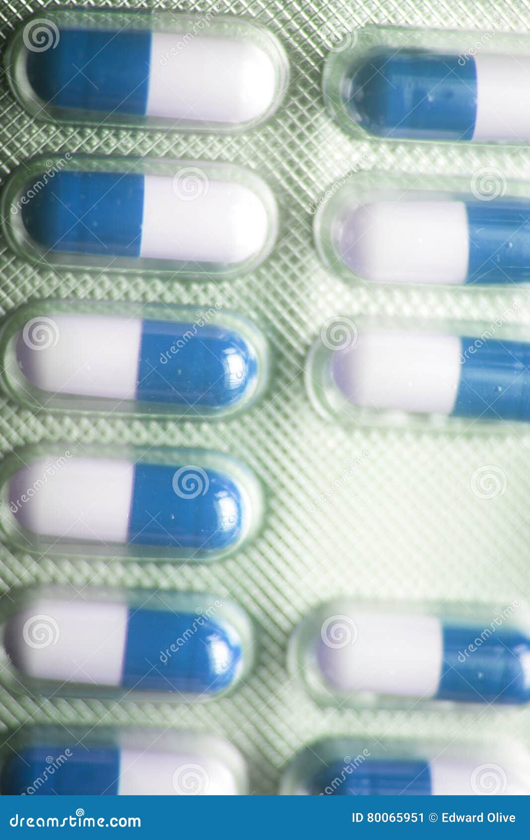 Blister Pack Medical Pillls Stock Image - Image of medical, antibiotic ...