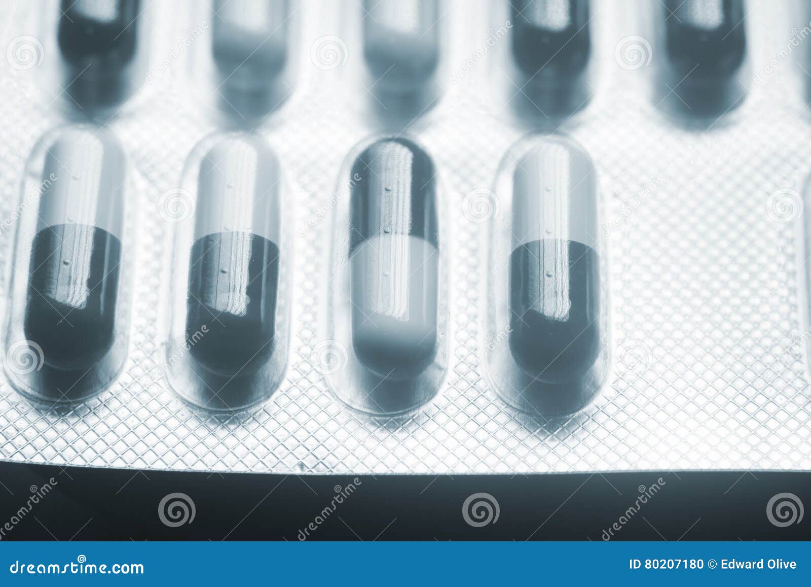 Blister Pack Medical Pillls Stock Photo - Image of care, medical: 80207180