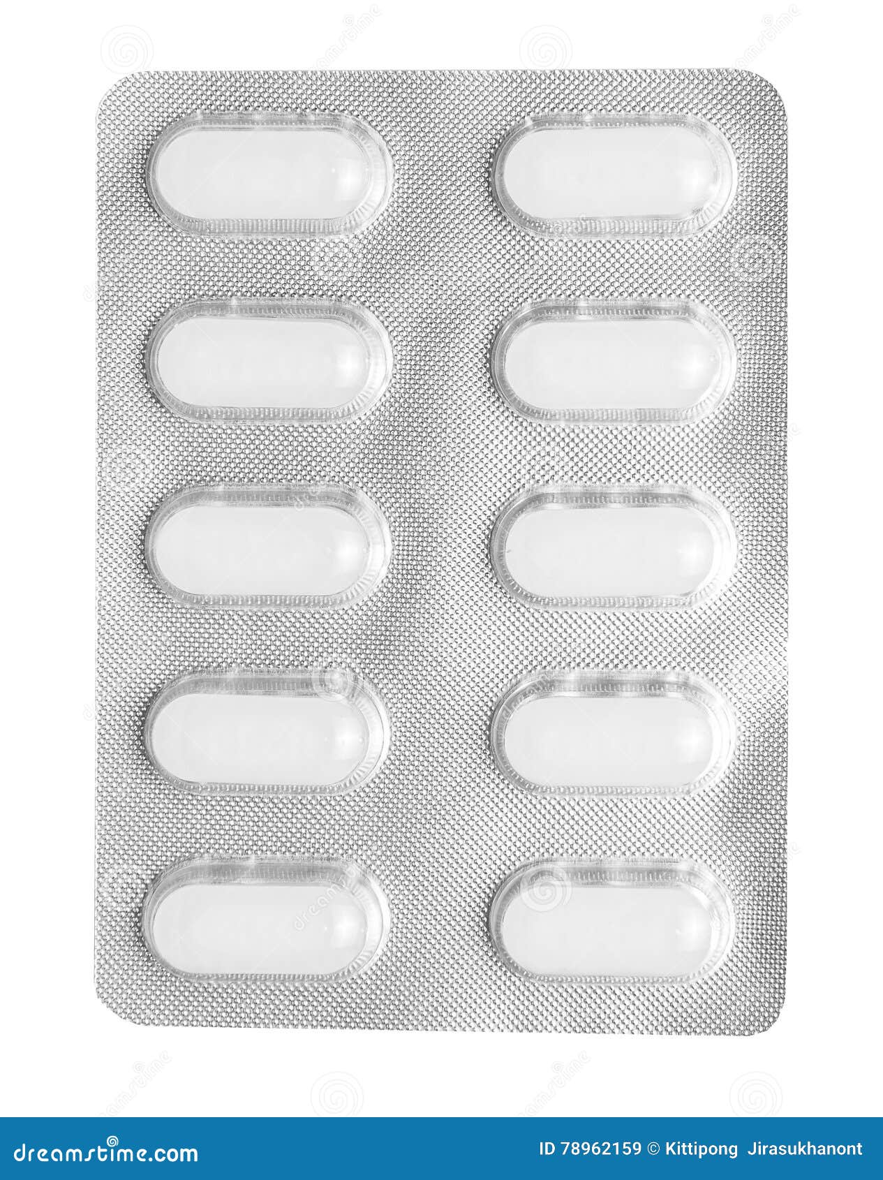 Blister pack stock image. Image of drug, background, isolated - 78962159
