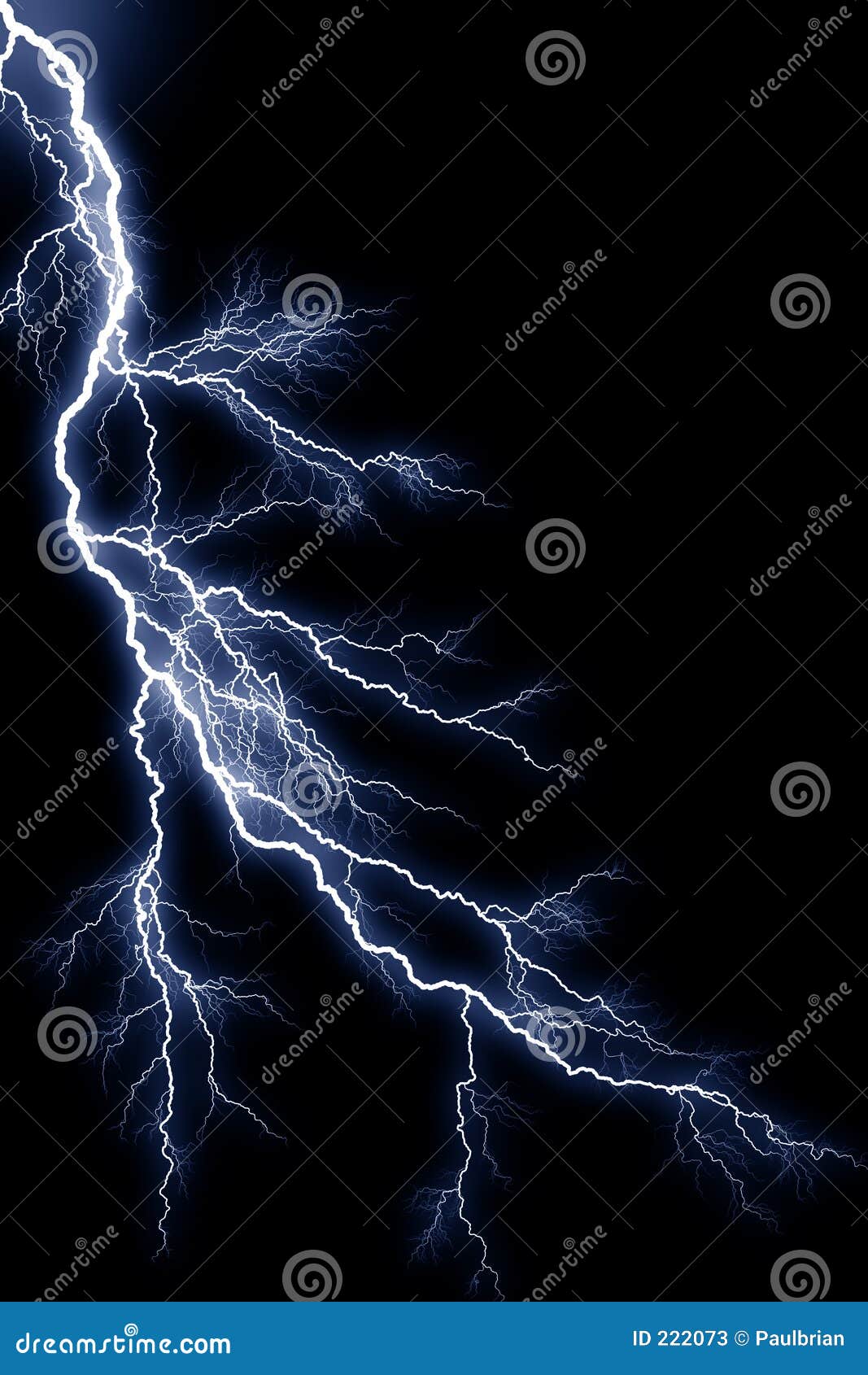 Blitz stockbild. Bild von klima, stark, statisch, sturm - 222073