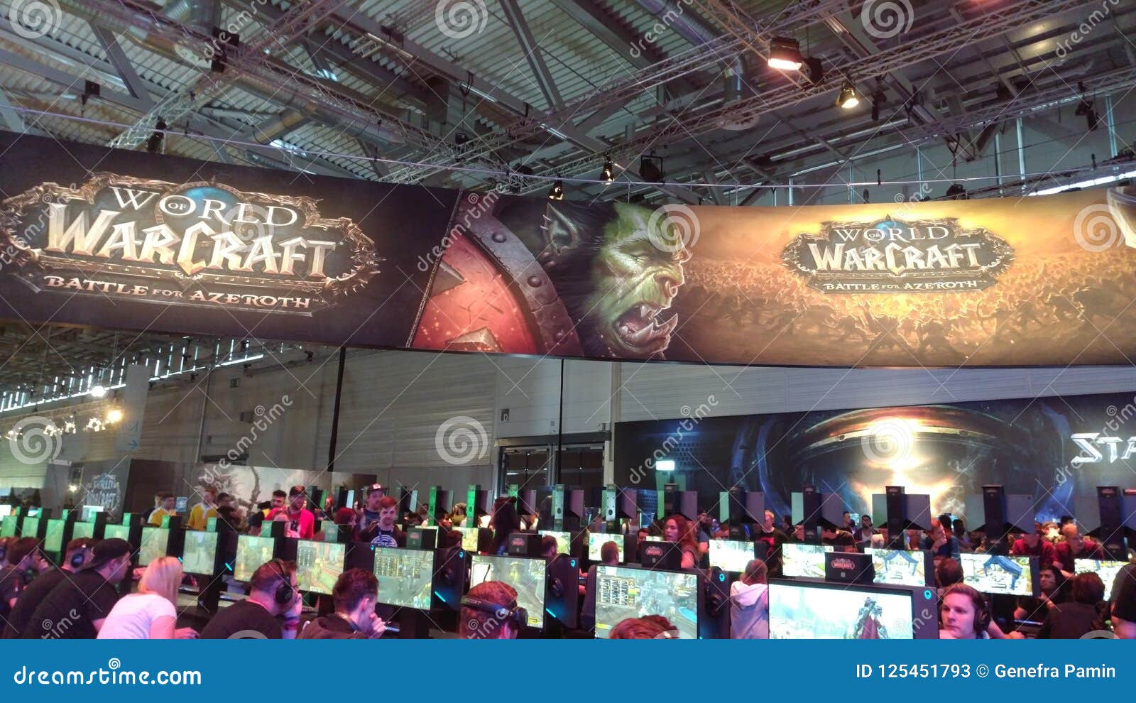 Gamescom 2018 Cologne Germany Blizzard Editorial Stock Photo - Image of ...