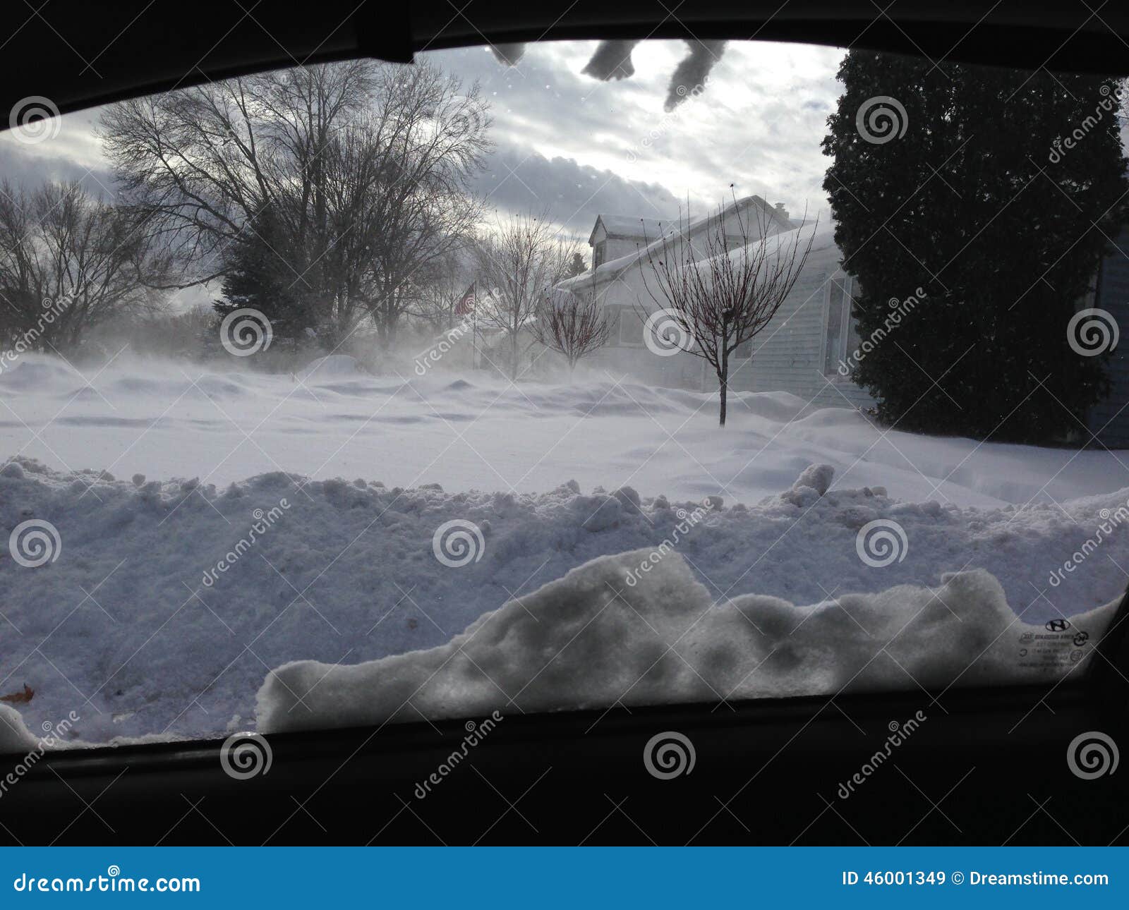 Blizzard stock image. Image of blizzard, cold, winter - 46001349