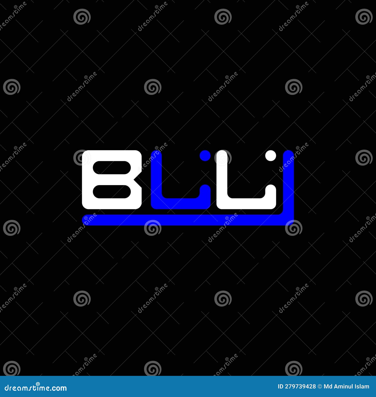 BLL Letter Logo Creative Design with Vector Graphic, BLL Stock ...