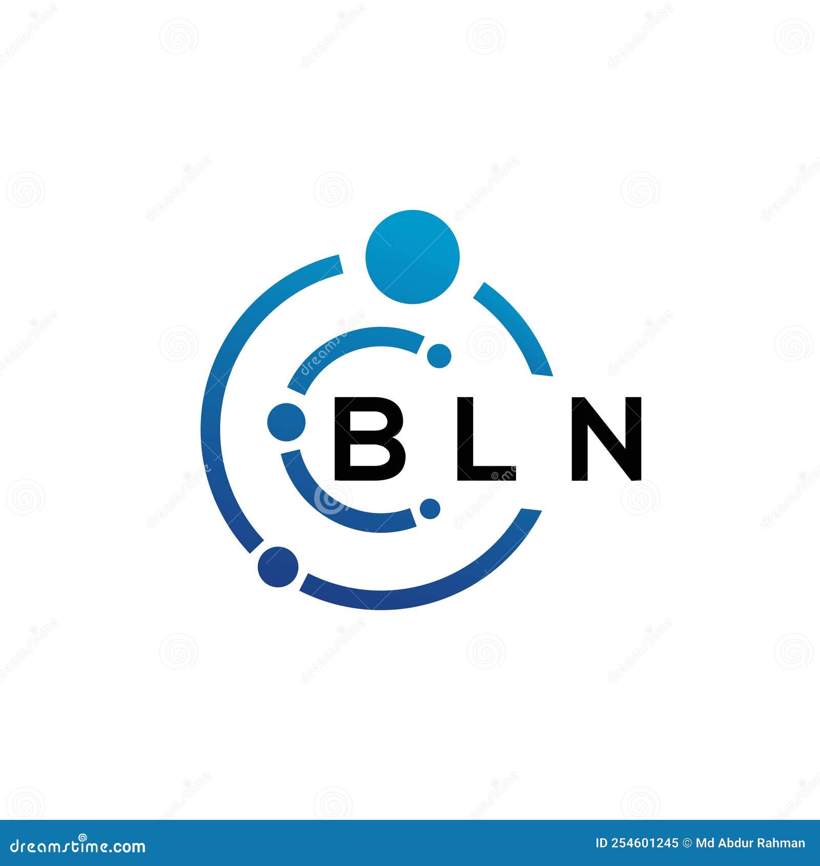 Bln Letter Logo Stock Illustrations – 15 Bln Letter Logo Stock ...