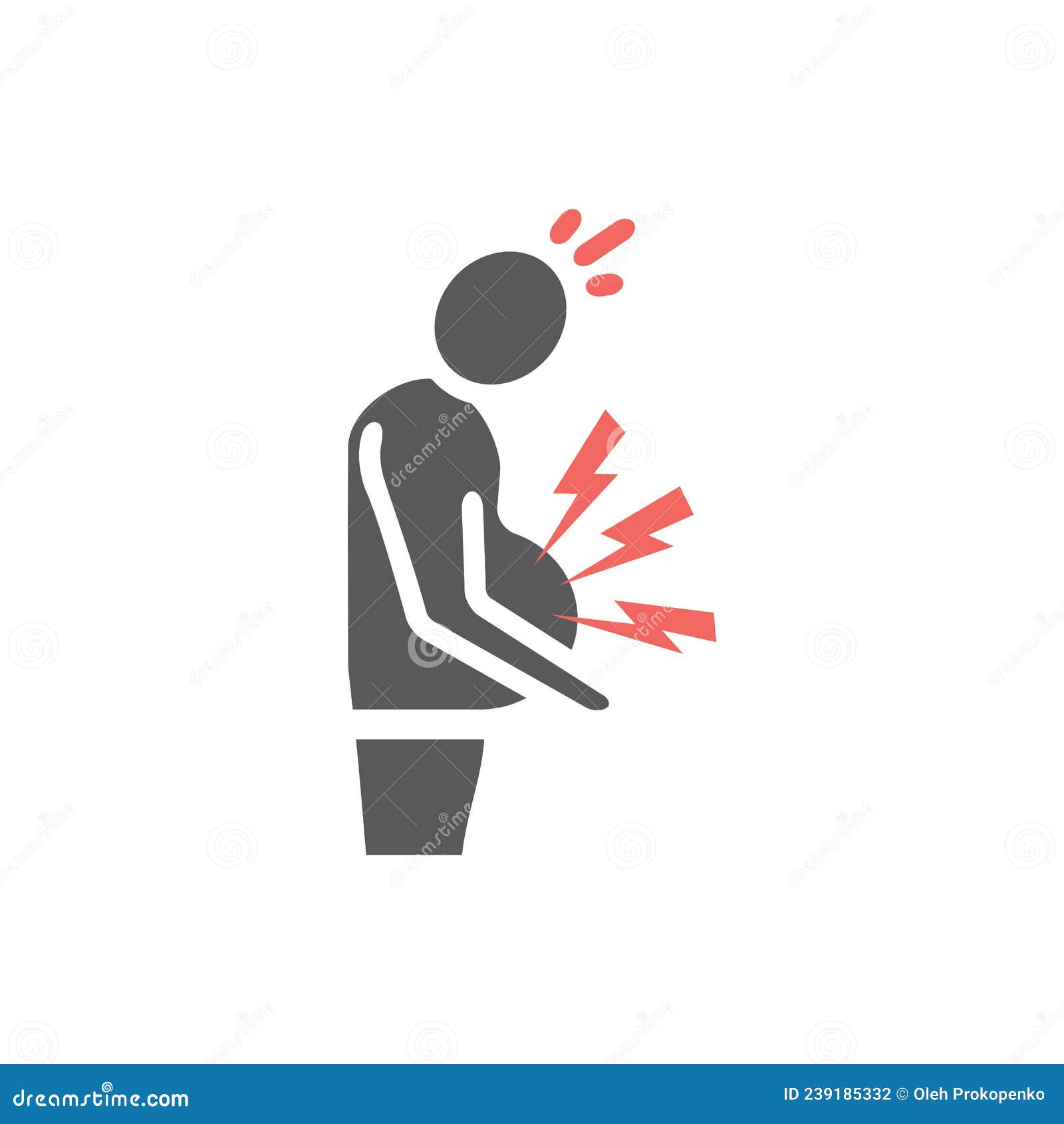 Bloating Icon. Vector Icon for Web Graphic. Stock Vector - Illustration ...