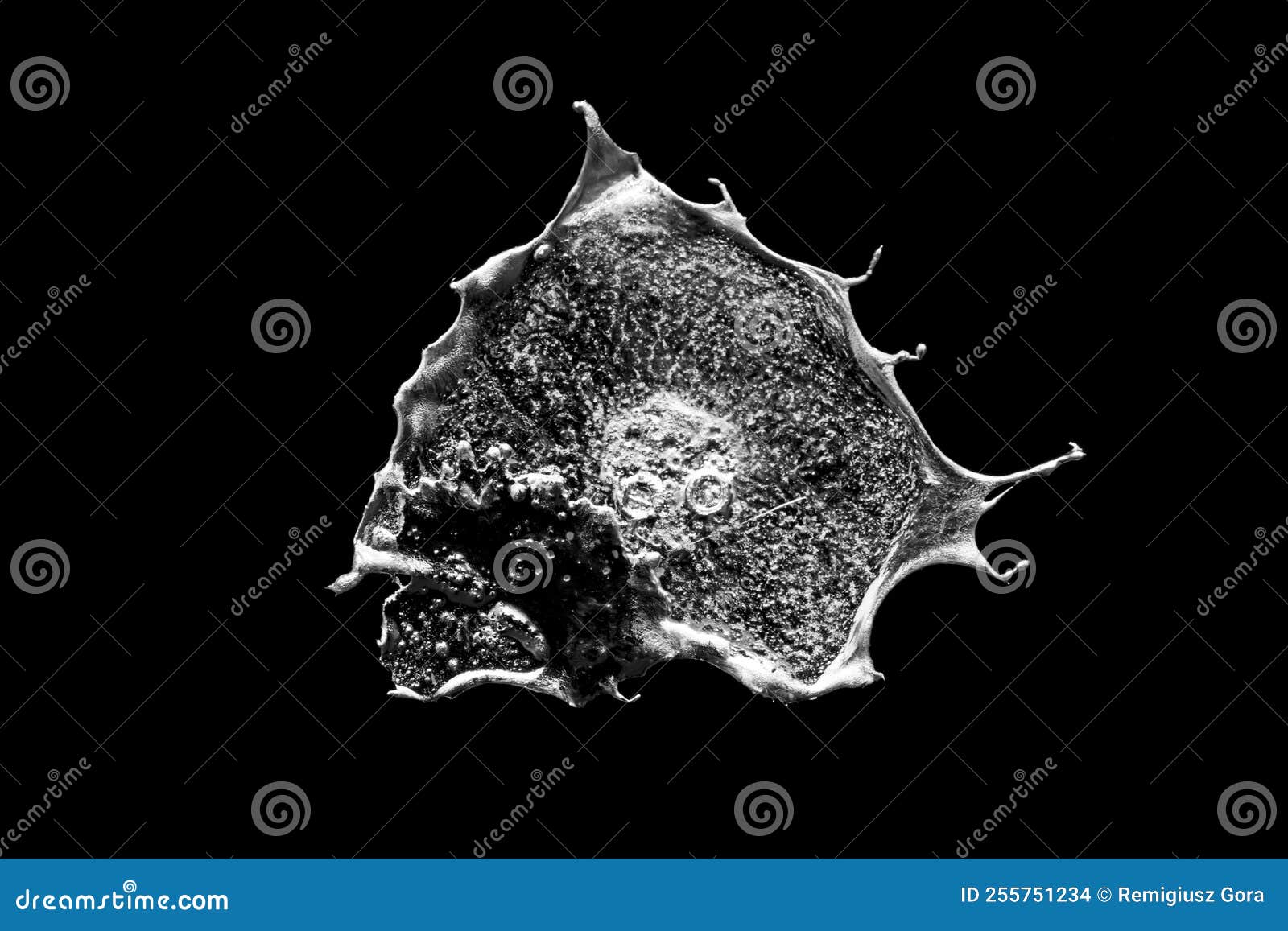 A blob of molten metal stock photo. Image of design - 255751234