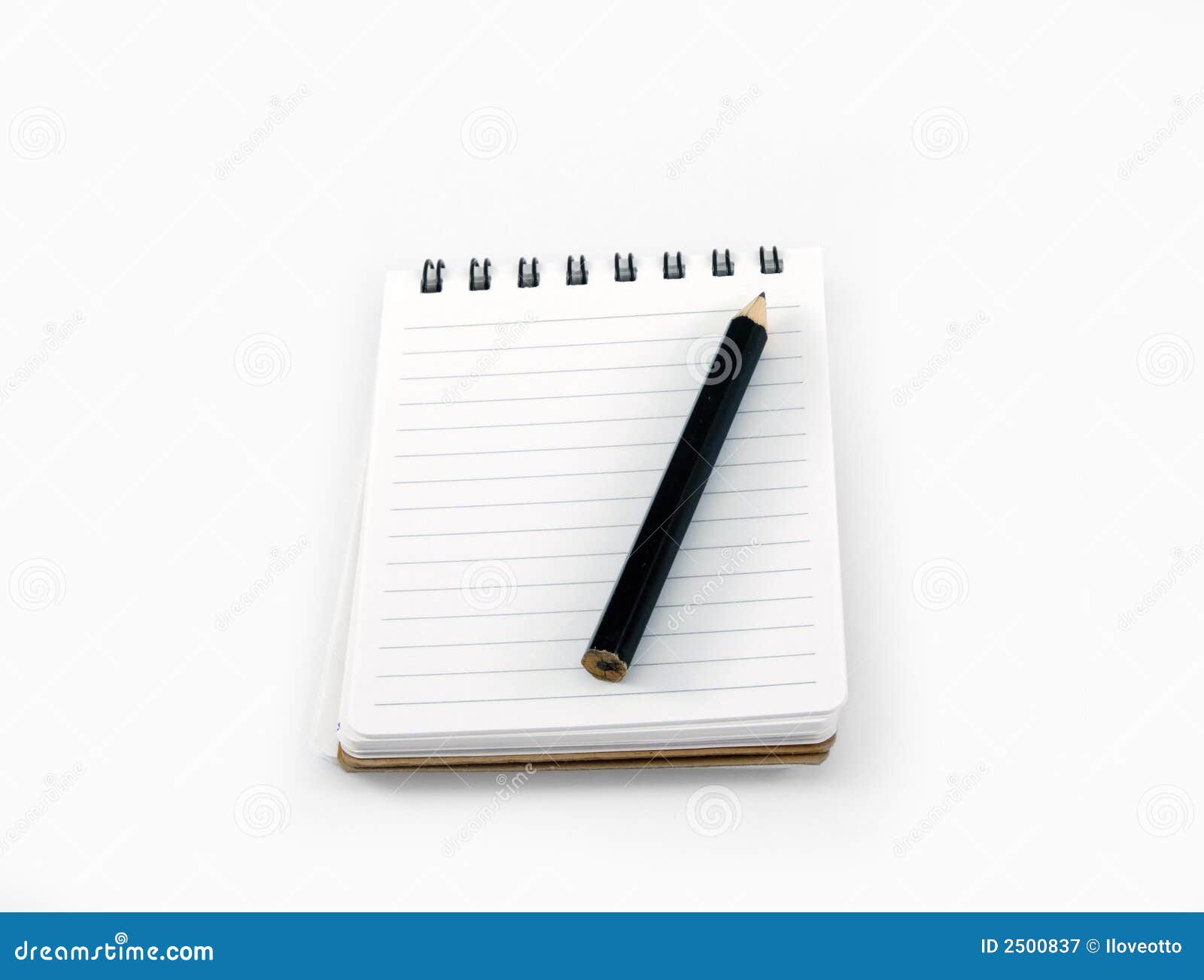 Bloc - notes image stock. Image du directeur, planificateur - 2500837