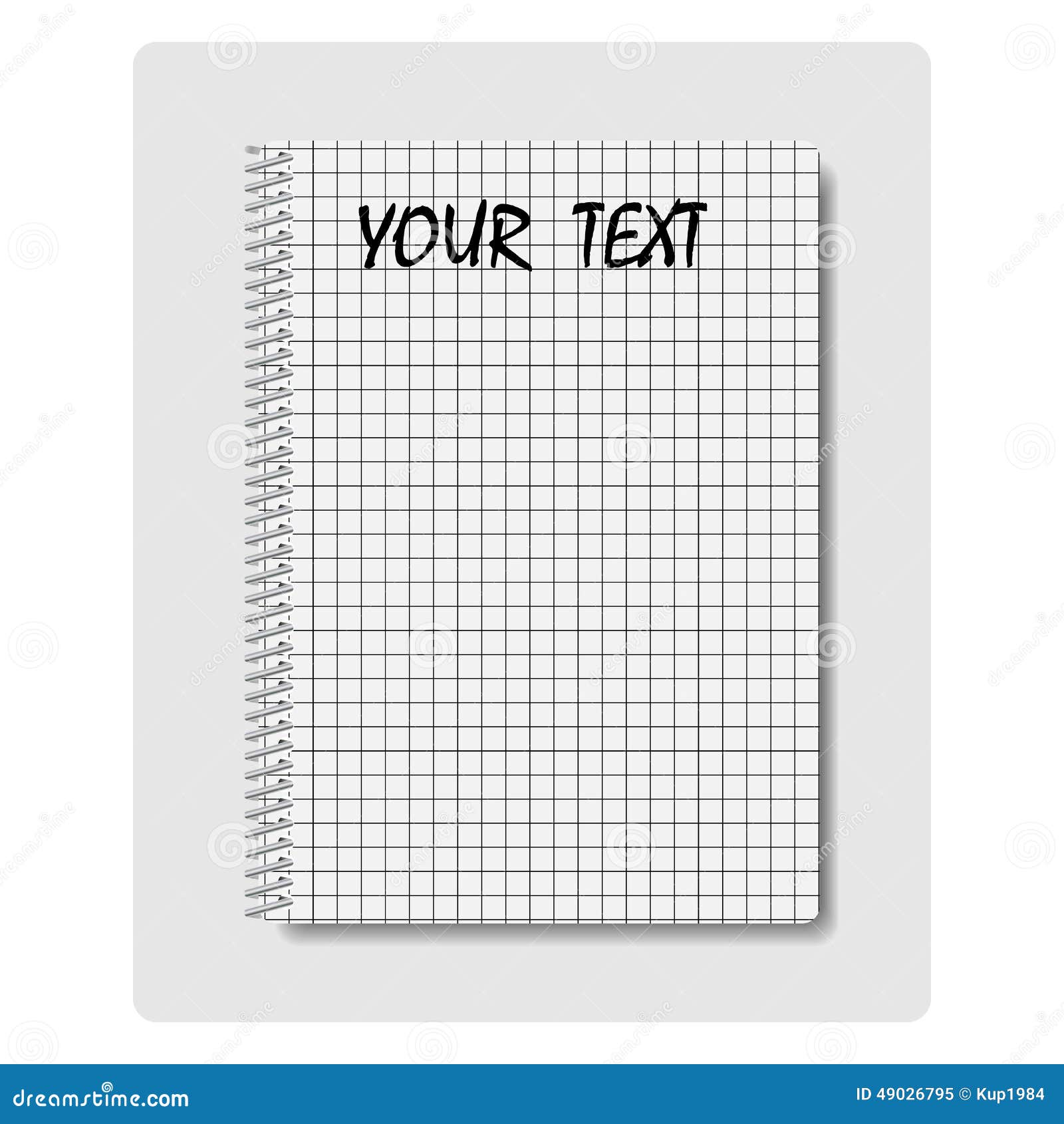 Bloc-notes, Illustration De Vecteur Illustration de Vecteur ...