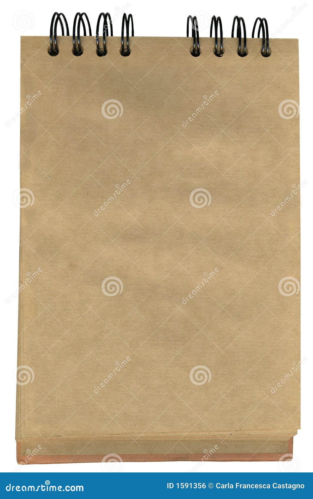 Bloc-notes vide photo stock. Image du fond, blanc, vide - 1591356