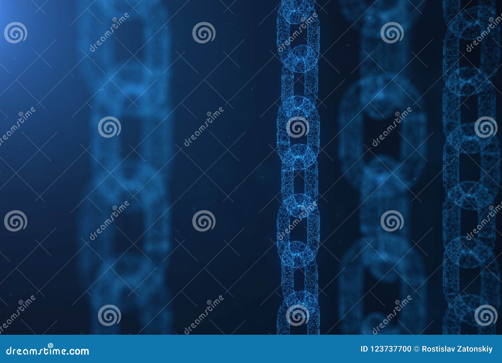 Block Chain Concept, Digital Block Chain Technology. Cryptocurrency ...