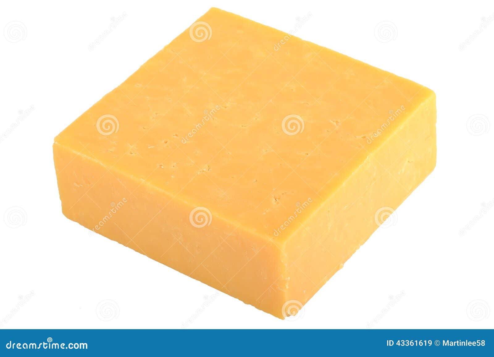 Block of Cheddar Cheese stock image. Image of slimming - 43361619