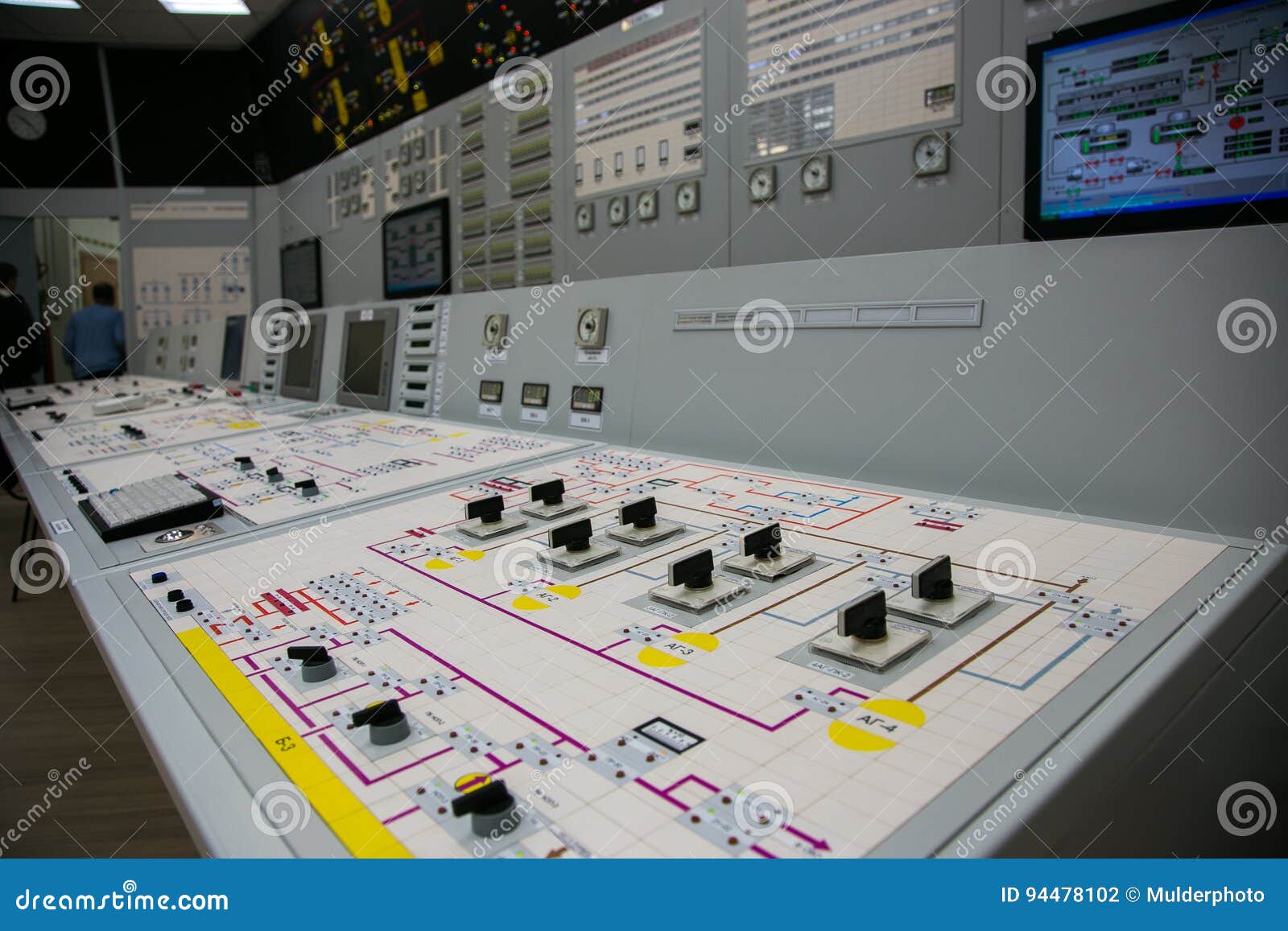 Block Control Panel of Nuclear Power Plant Stock Photo - Image of ... Block Control Panel of Nuclear Power Plant Stock Photo - Image of ...