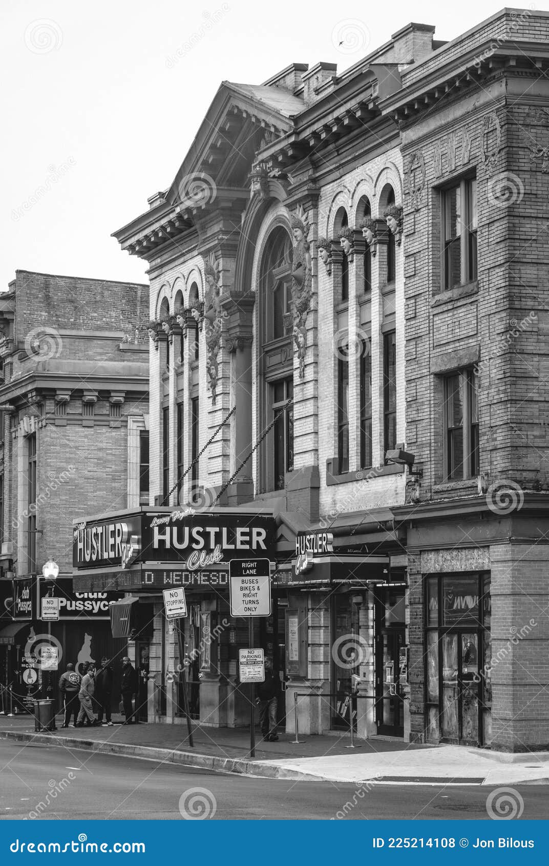 The Block, in Downtown Baltimore, Maryland Editorial Stock Photo ...