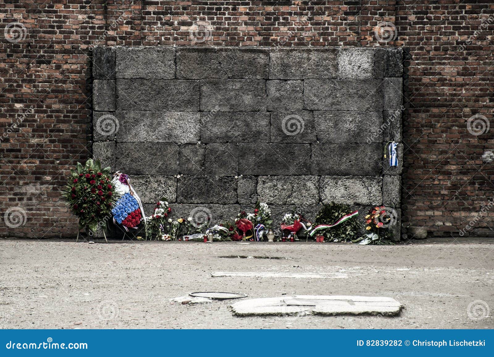 Block 10 Execution Wall Concentration Camp Auschwitz Birkenau KZ Poland ...