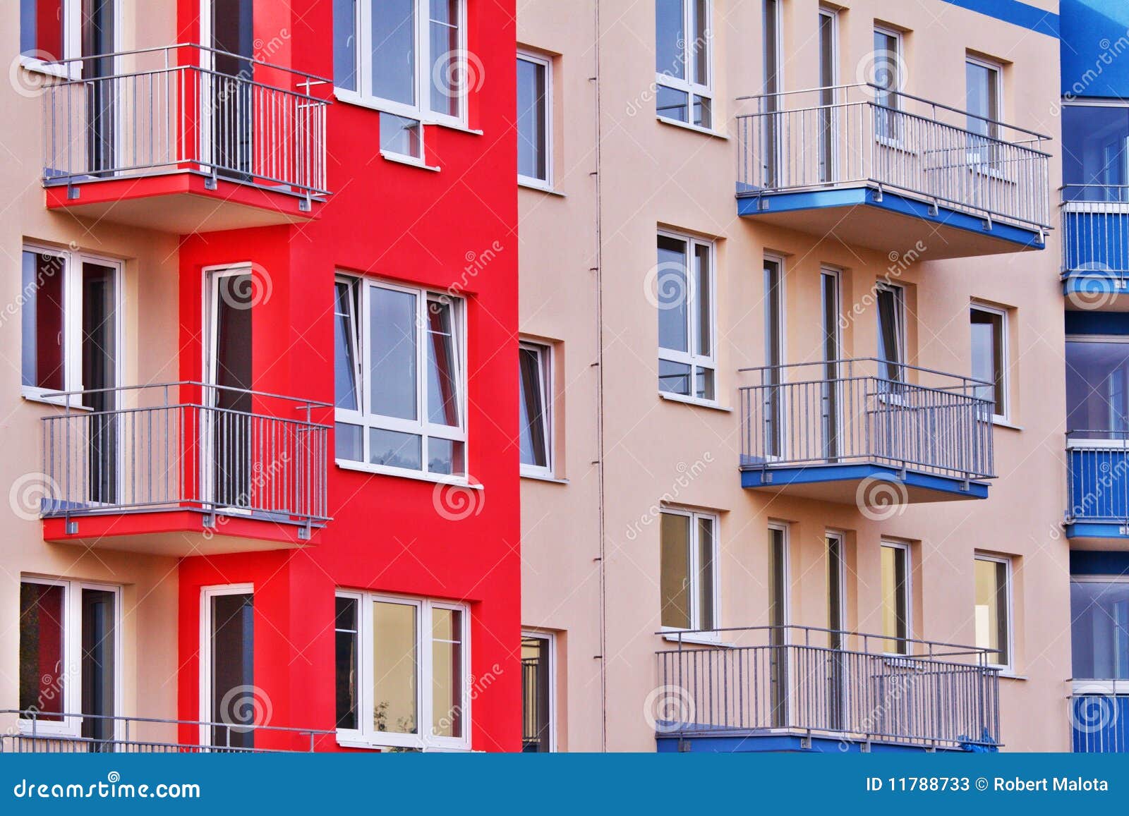 Block of flats stock image. Image of elevator, construction - 11788733