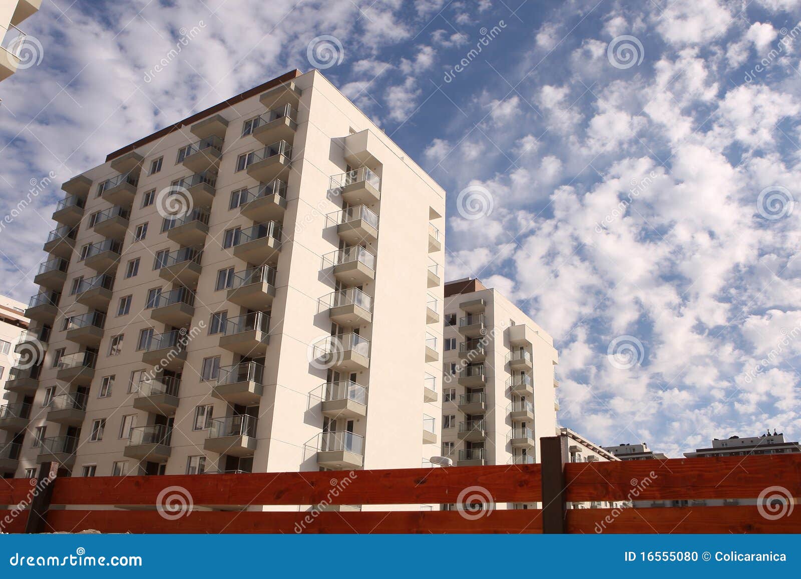 Block of flats stock photo. Image of estate, dream, residential - 16555080
