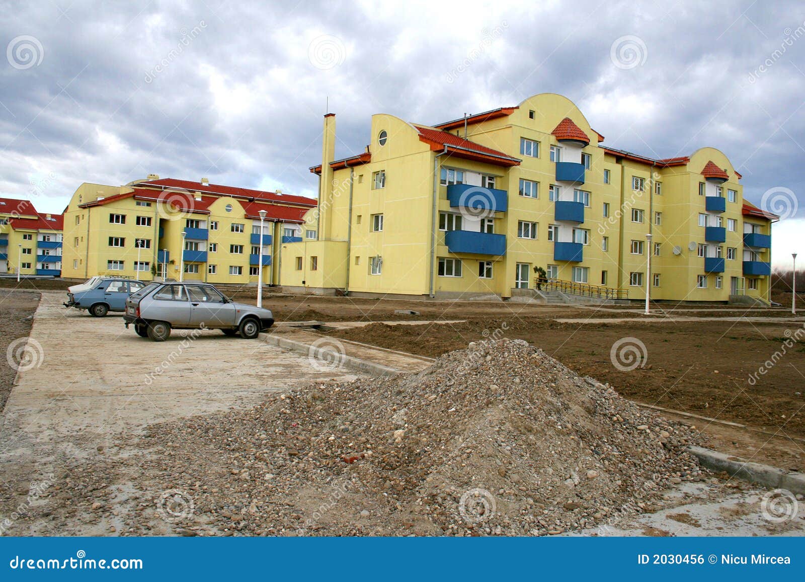 Block of flats stock photo. Image of suburbs, building - 2030456