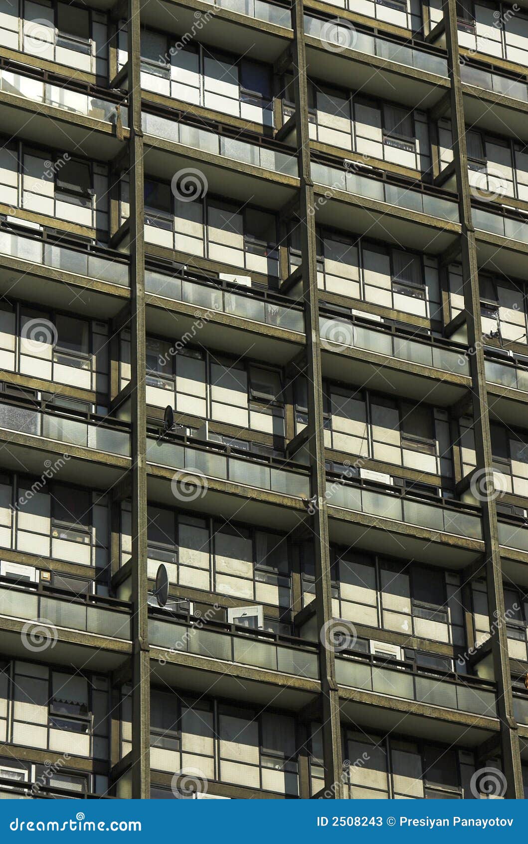 Block of flats stock image. Image of rise, flat, highrise - 2508243