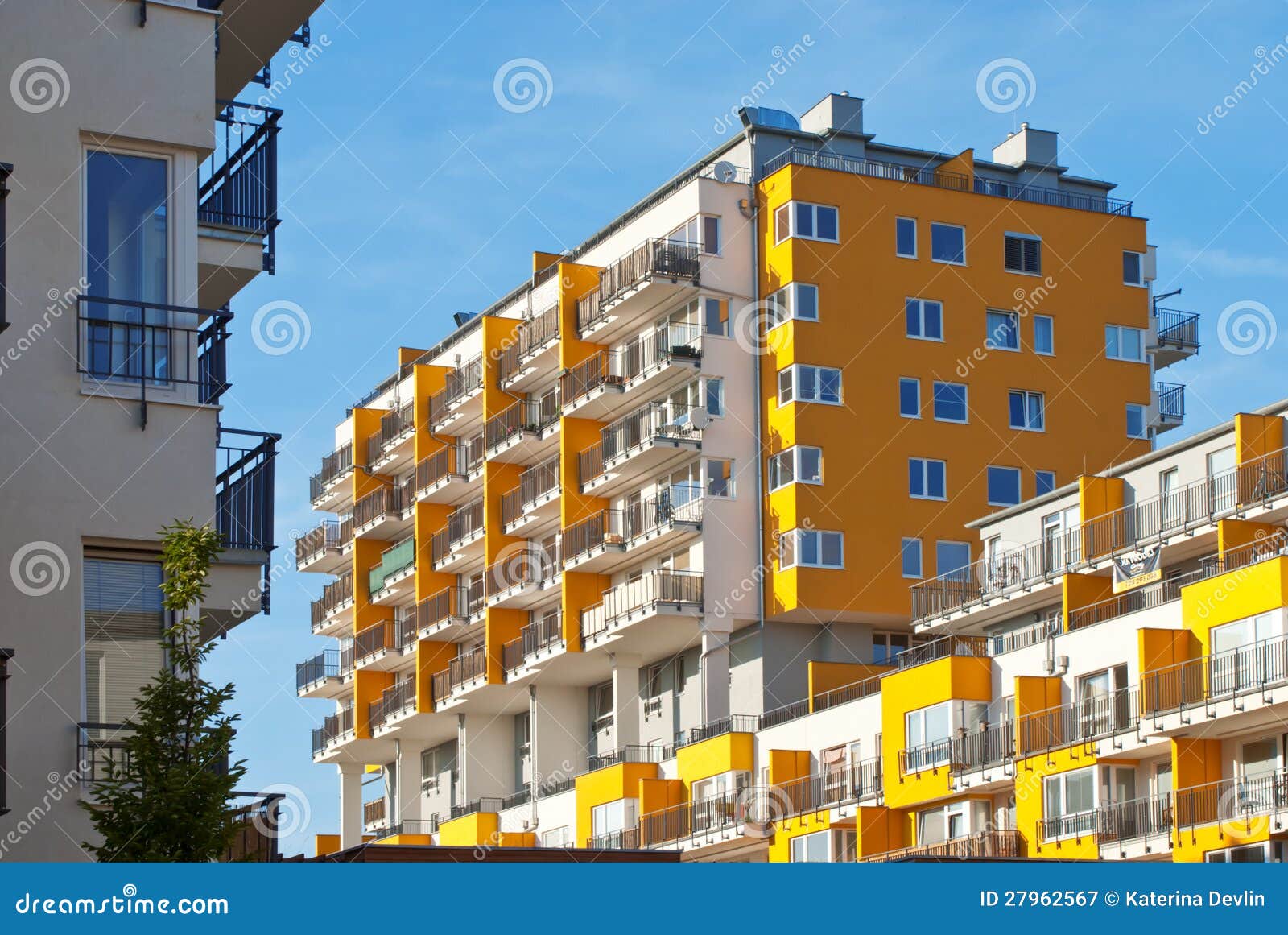 Block of flats stock image. Image of home, building, house - 27962567