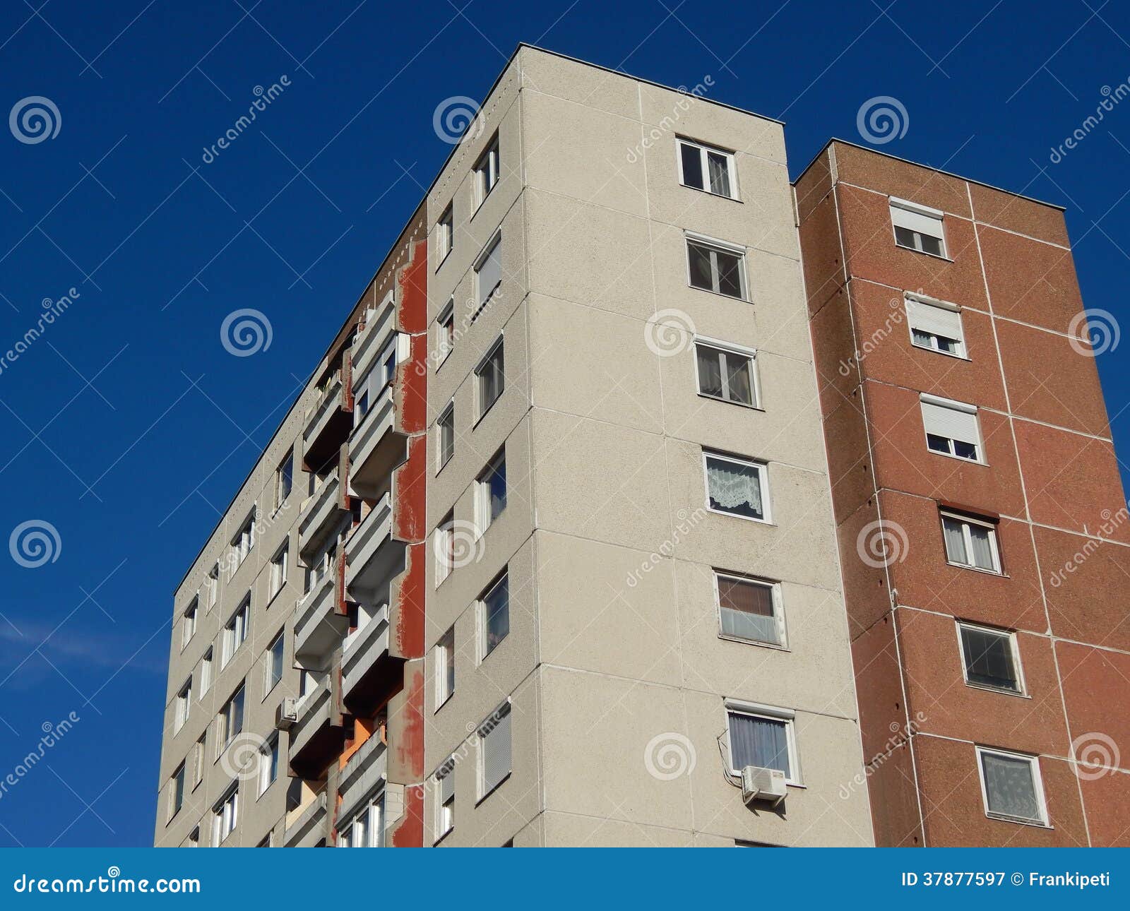 Block of flats stock image. Image of design, flats, apartment - 37877597