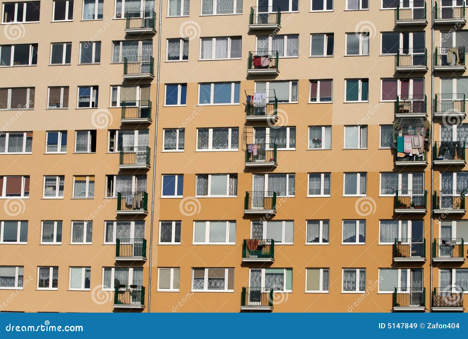Block of Flats stock image. Image of hotel, design, color - 5147849