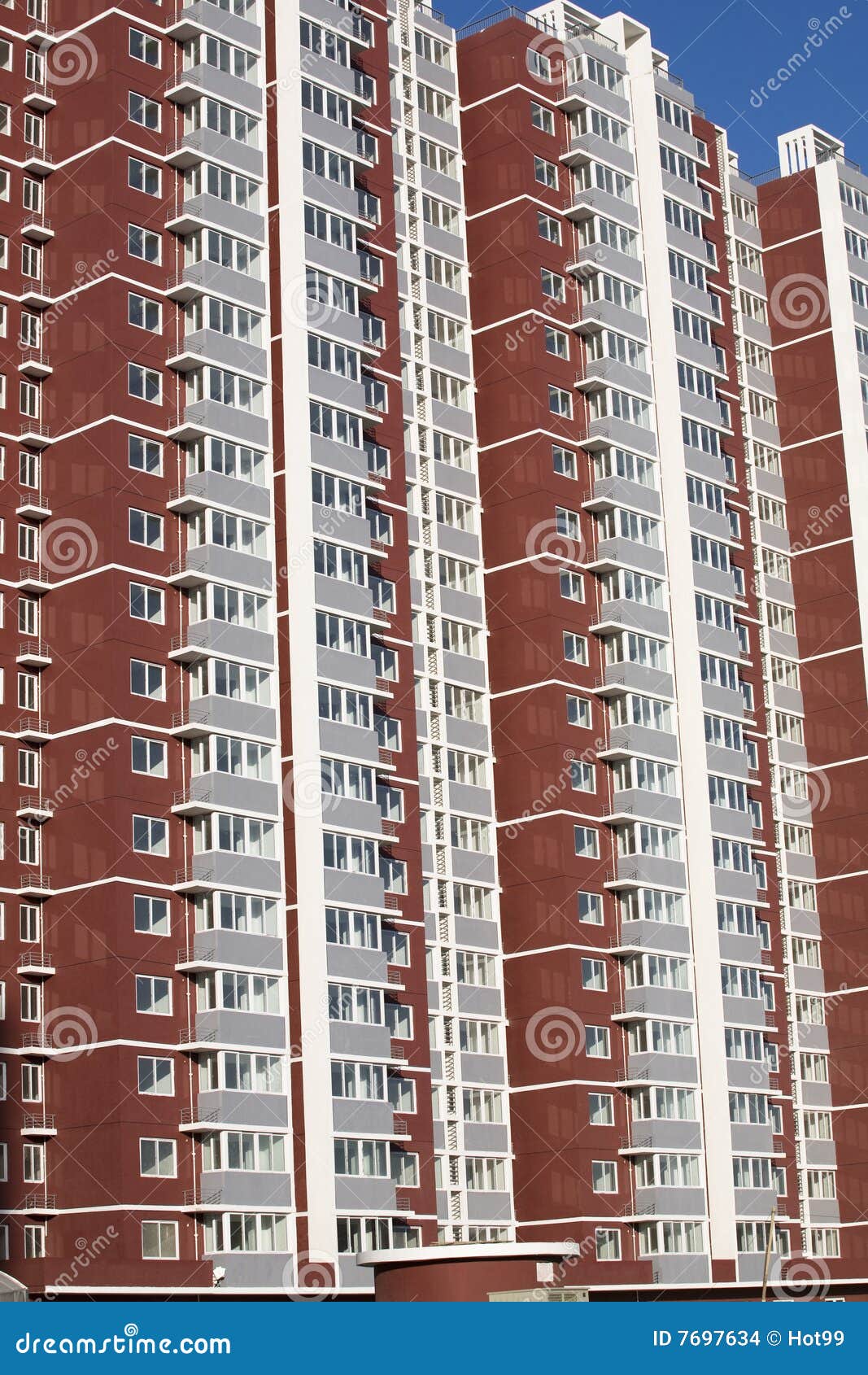 Block of flats stock photo. Image of poor, prefab, highrise - 7697634