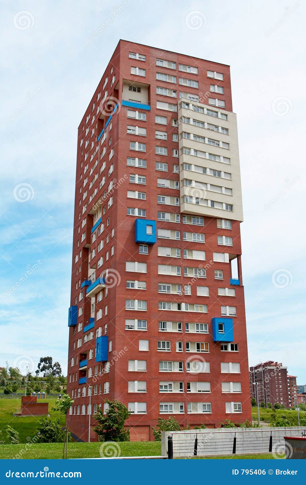 Block of flats stock photo. Image of city, luxury, colors - 795406