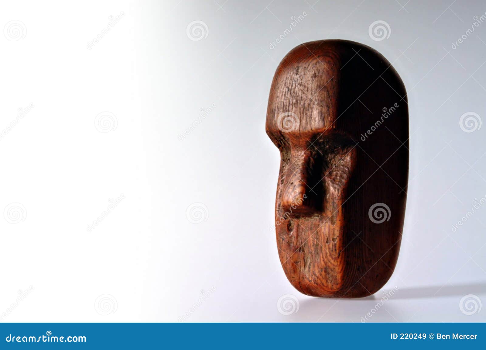 Block Head stock image. Image of face, stark, island, impassive - 220249