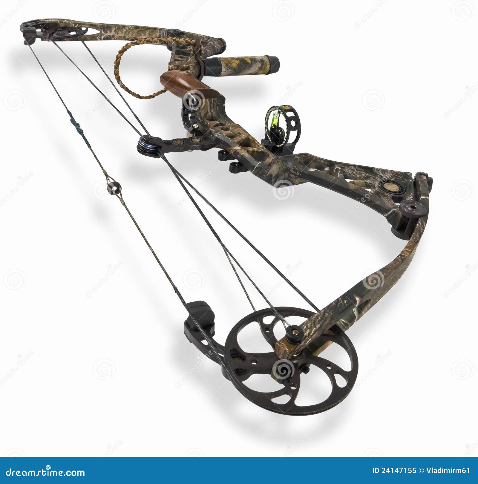 Block the hunting bow stock image. Image of subject, standard - 24147155