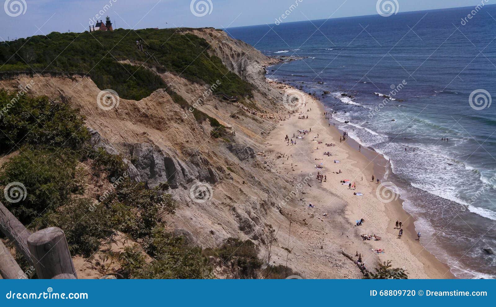 Block Island Beach stock photo. Image of beach, stone - 68809720
