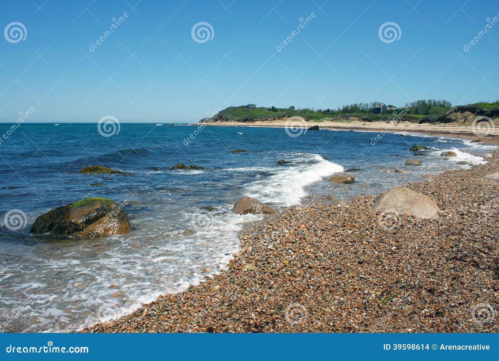 Block Island Beach Shoreline Stock Photo - Image of blue, coast: 39598614
