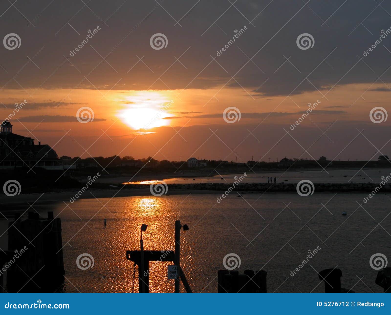 Block Island Sunset stock photo. Image of scenery, travel - 5276712