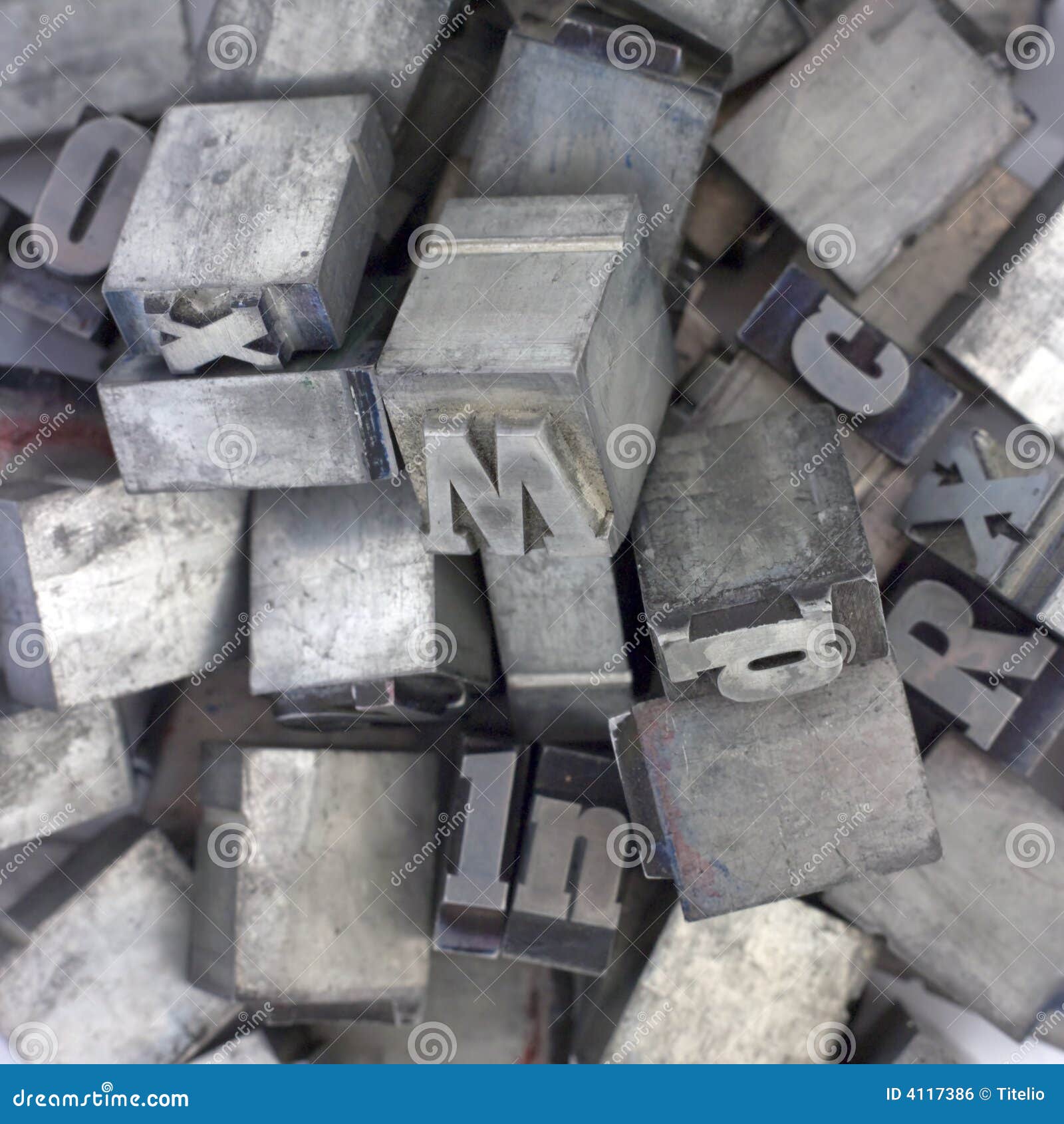 Block letters stock photo. Image of lower, press, antiquity - 4117386