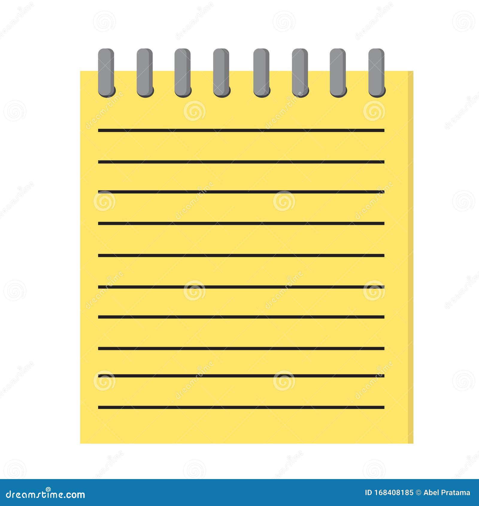 Block Note Template Stock Illustrations – 3,006 Block Note Template ...