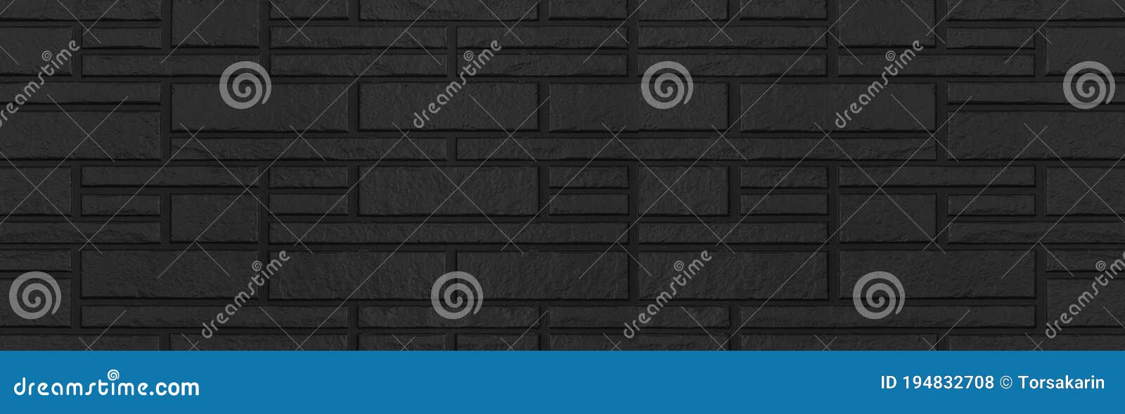 Block Pattern Of Black Stone Cladding Wall Tile Texture And Seamless ...