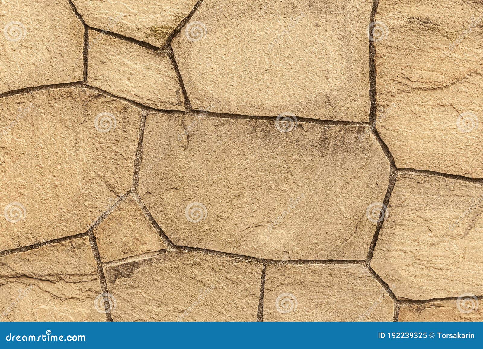 Block Pattern of Brown Stone Cladding Wall Tile Texture Stock Image ...