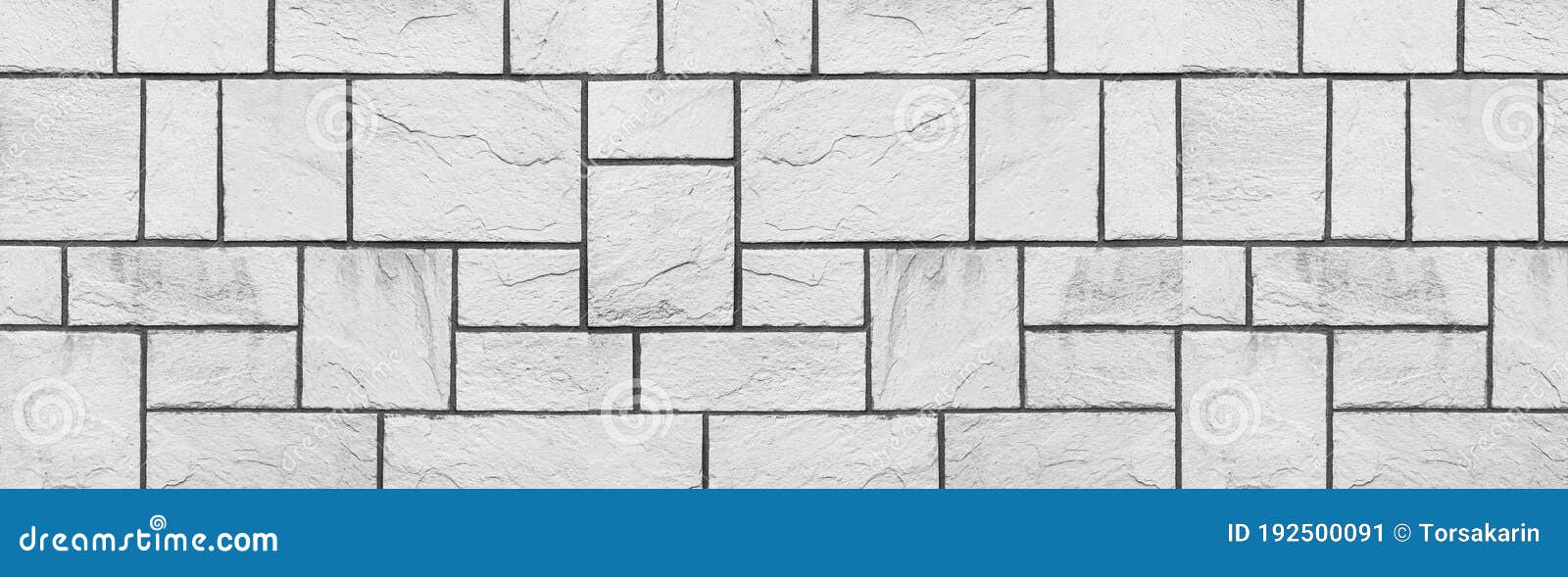 Block Pattern Of White Stone Cladding Wall Tile Texture Royalty-Free ...