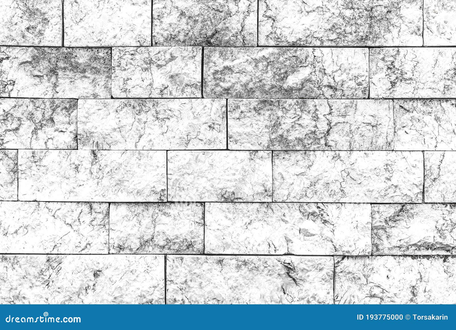 Pattern of White Stone Cladding Wall Tile Texture and Seamless ...