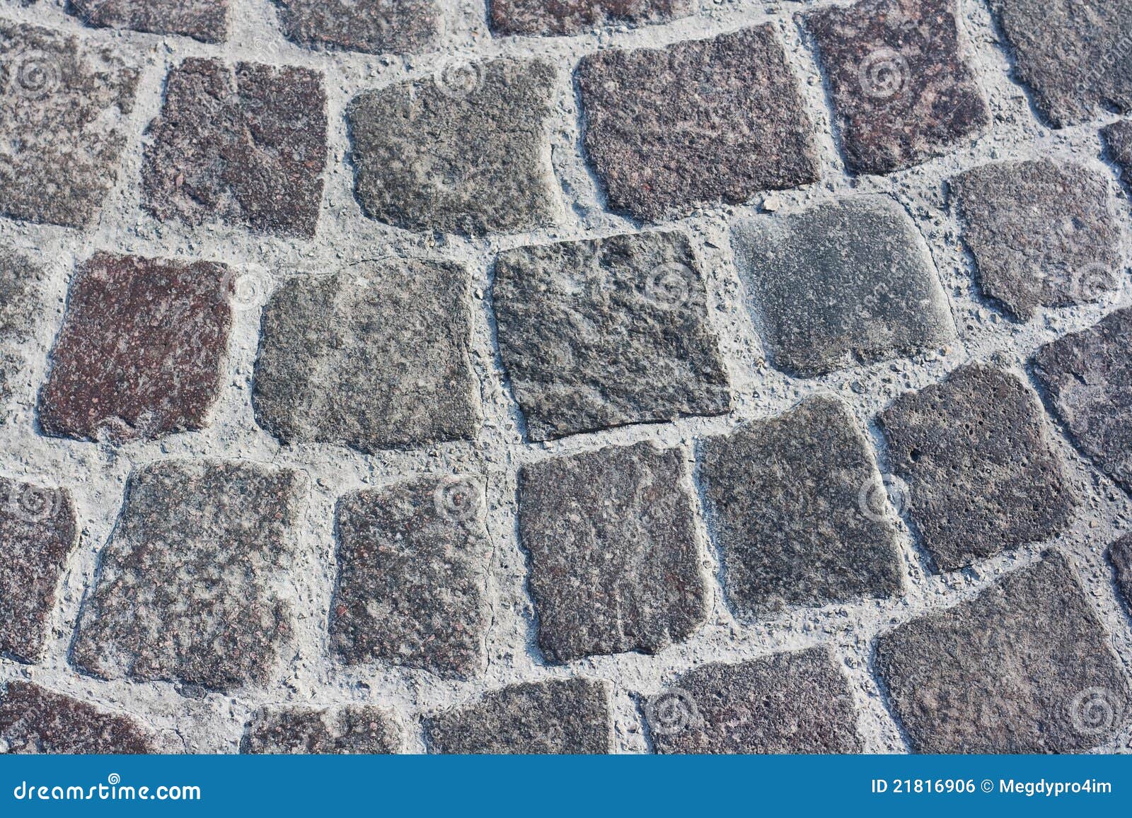 Block Pavement of Ancient Street Stock Photo - Image of road ...