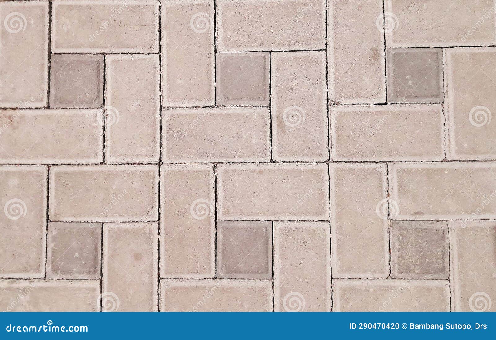 Block Paving Bricks Art stock photo. Image of cement - 290470420