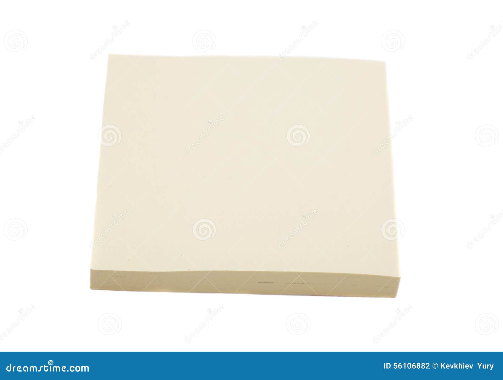 Block of post-it notes stock photo. Image of glue, sentence - 56106882