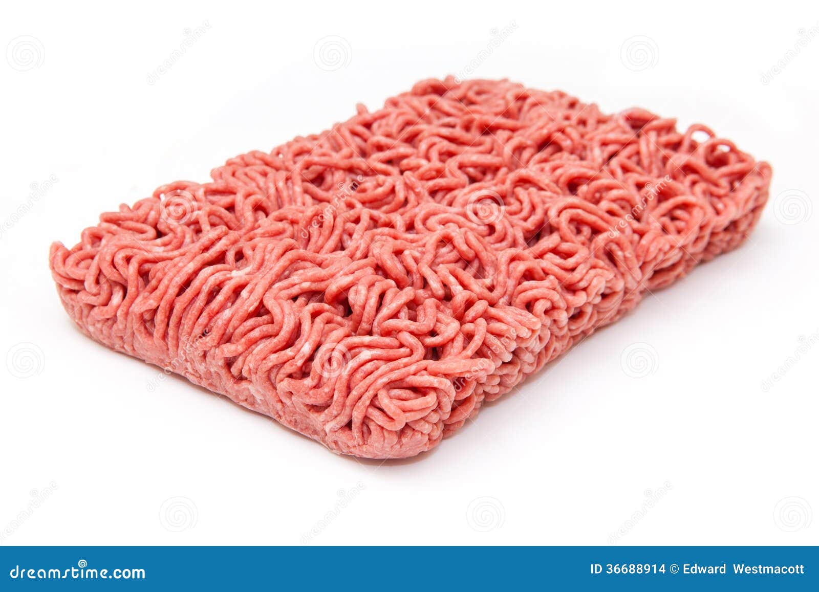 Block of raw minced beef stock photo. Image of culinary - 36688914