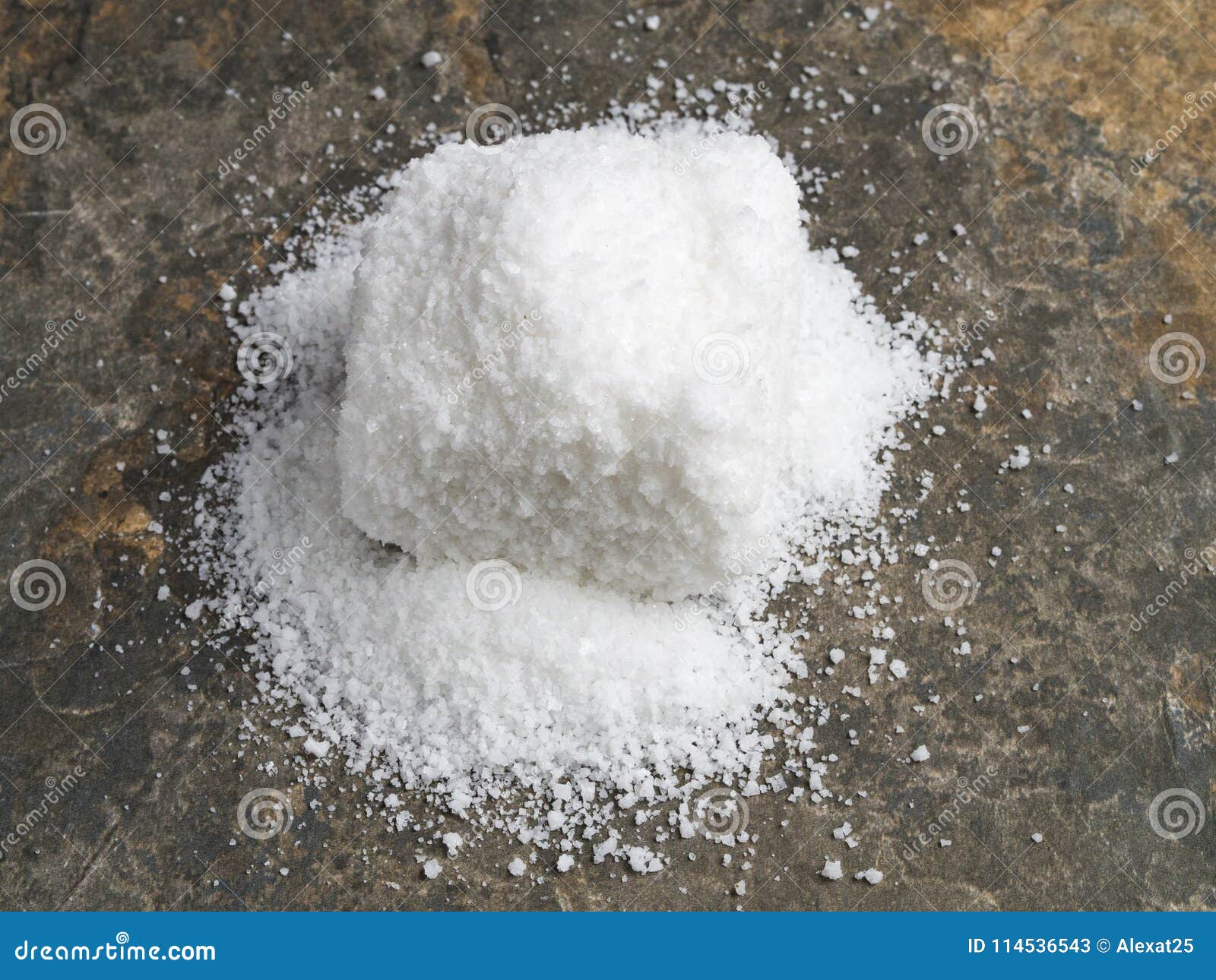 Block of salt stock image. Image of sodium, horizontal - 114536543