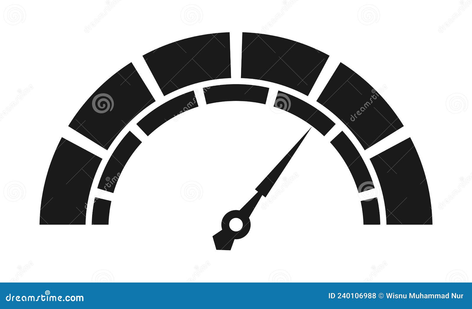Block Speedometer Type Vector Design Stock Vector - Illustration of ...