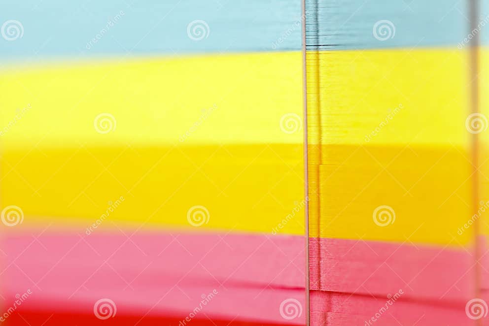 Block of sticky notes stock image. Image of multi, yellow - 29285451
