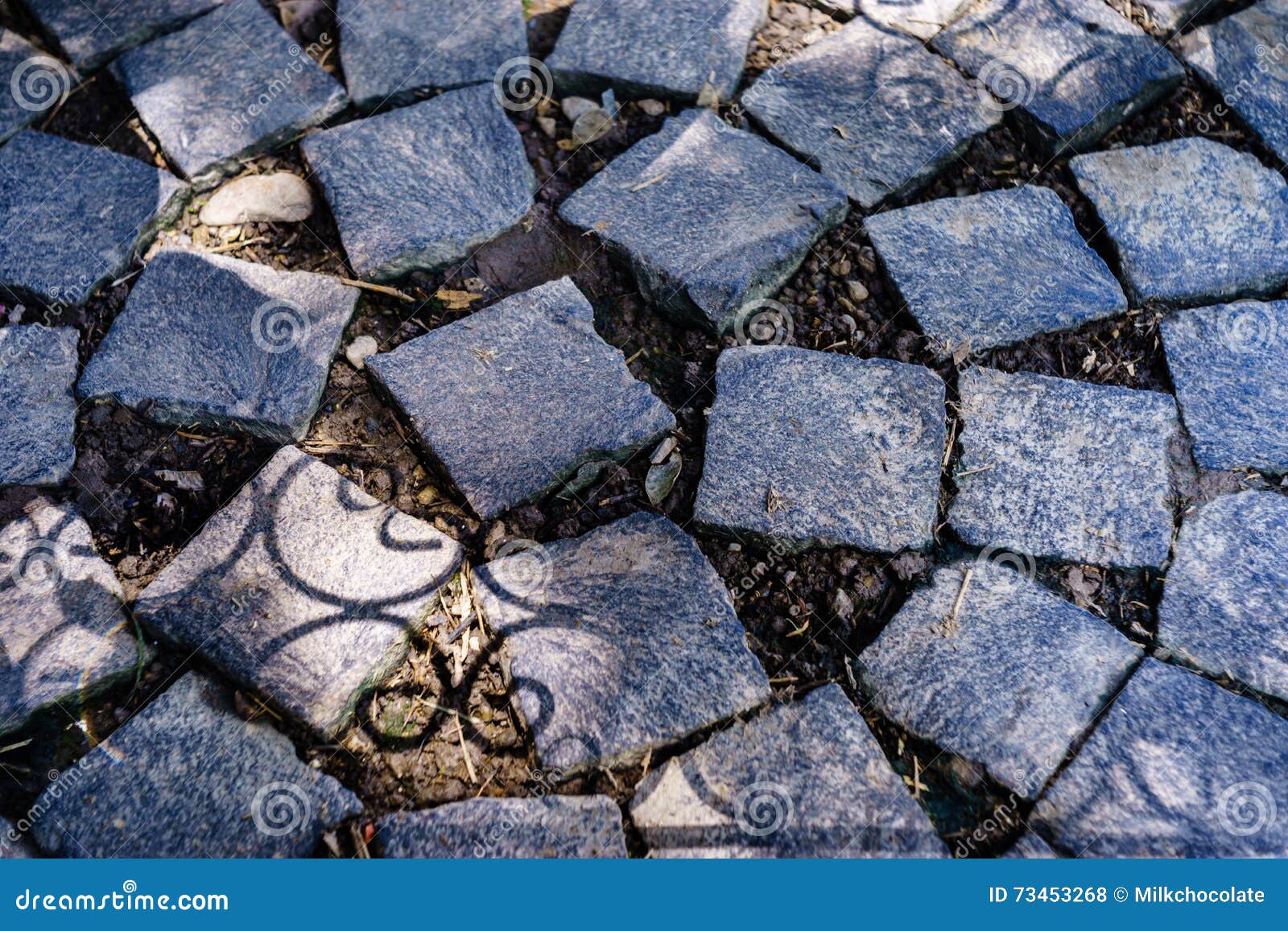 Block on street in garden stock photo. Image of avenue - 73453268