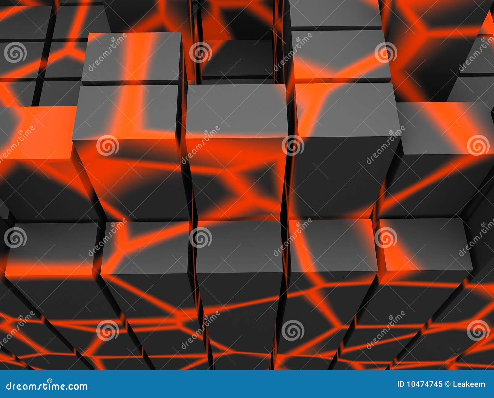 Block structure stock illustration. Illustration of molten - 10474745