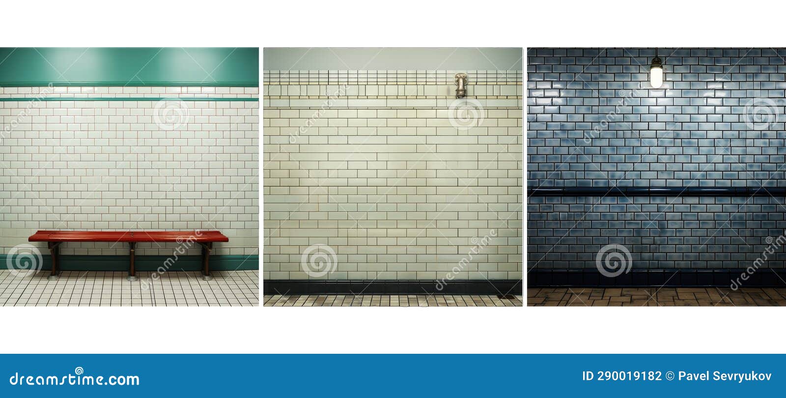 Block Subway Tile Background Texture Stock Illustration - Illustration ...