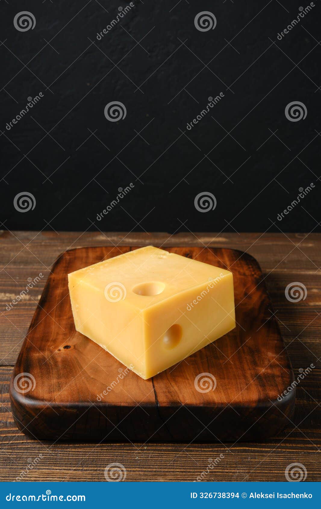 Block of Swiss cheese stock photo. Image of large, piece - 326738394
