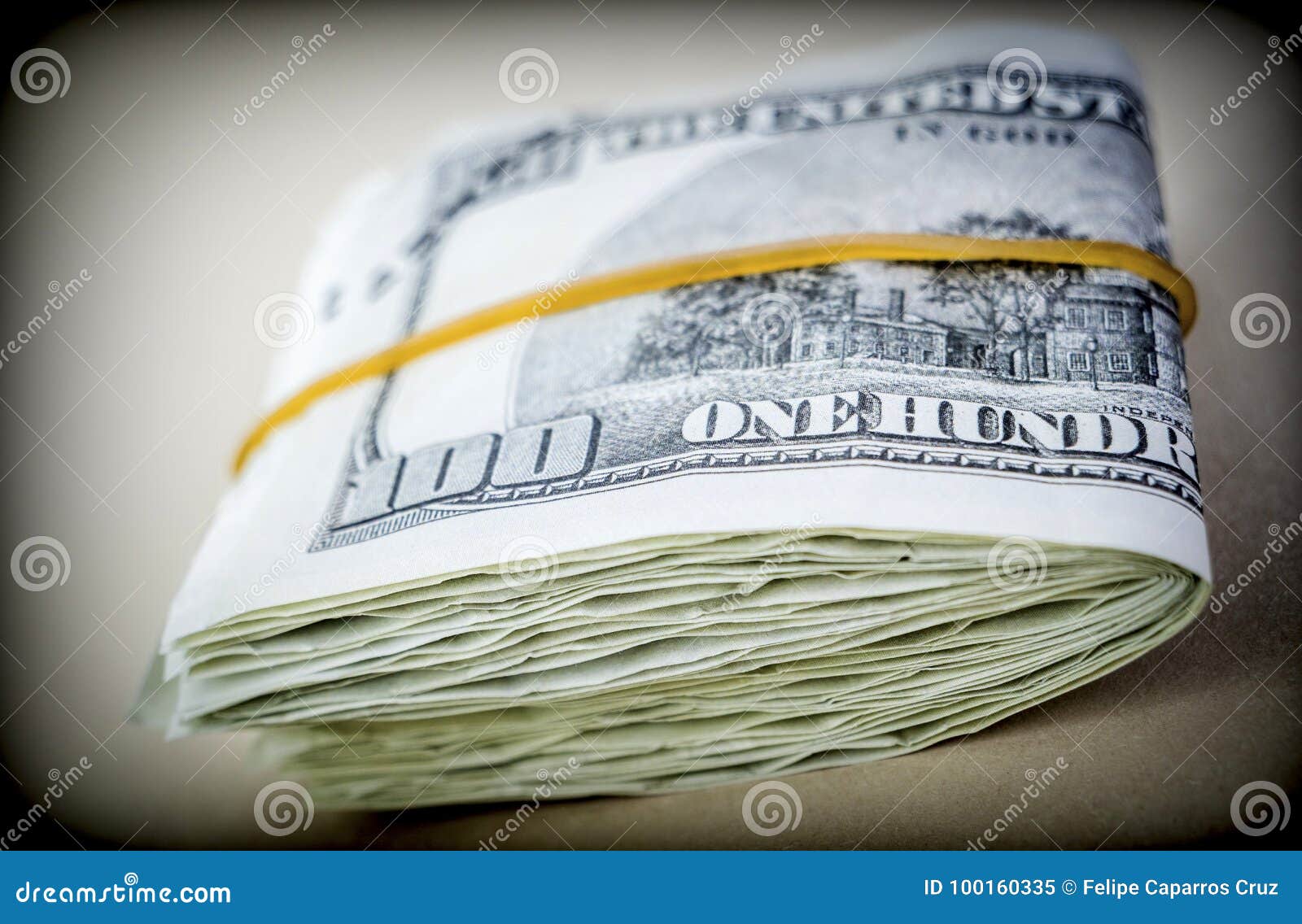 Block of Tickets for 100 Dollars Stock Image - Image of debt, commerce ...